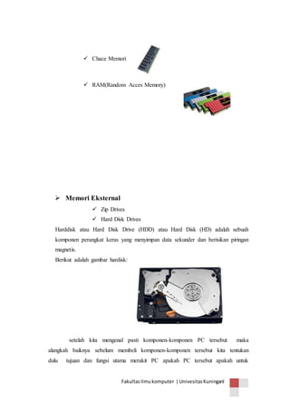 Laporan praktikum Pengantar Teknologi Informasi modul 1 | DOCX