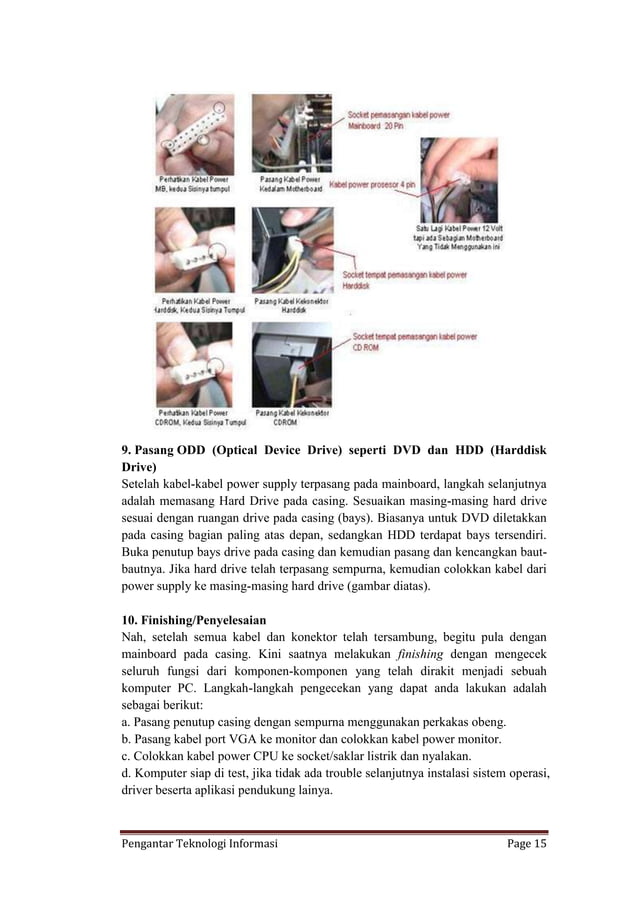 Laporan praktikum pti modul 1 | DOCX