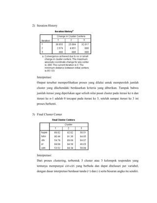 LAPORAN PRAKTIKUM STATISTIKA MULTIVARIAT TERAPAN UAS | PDF
