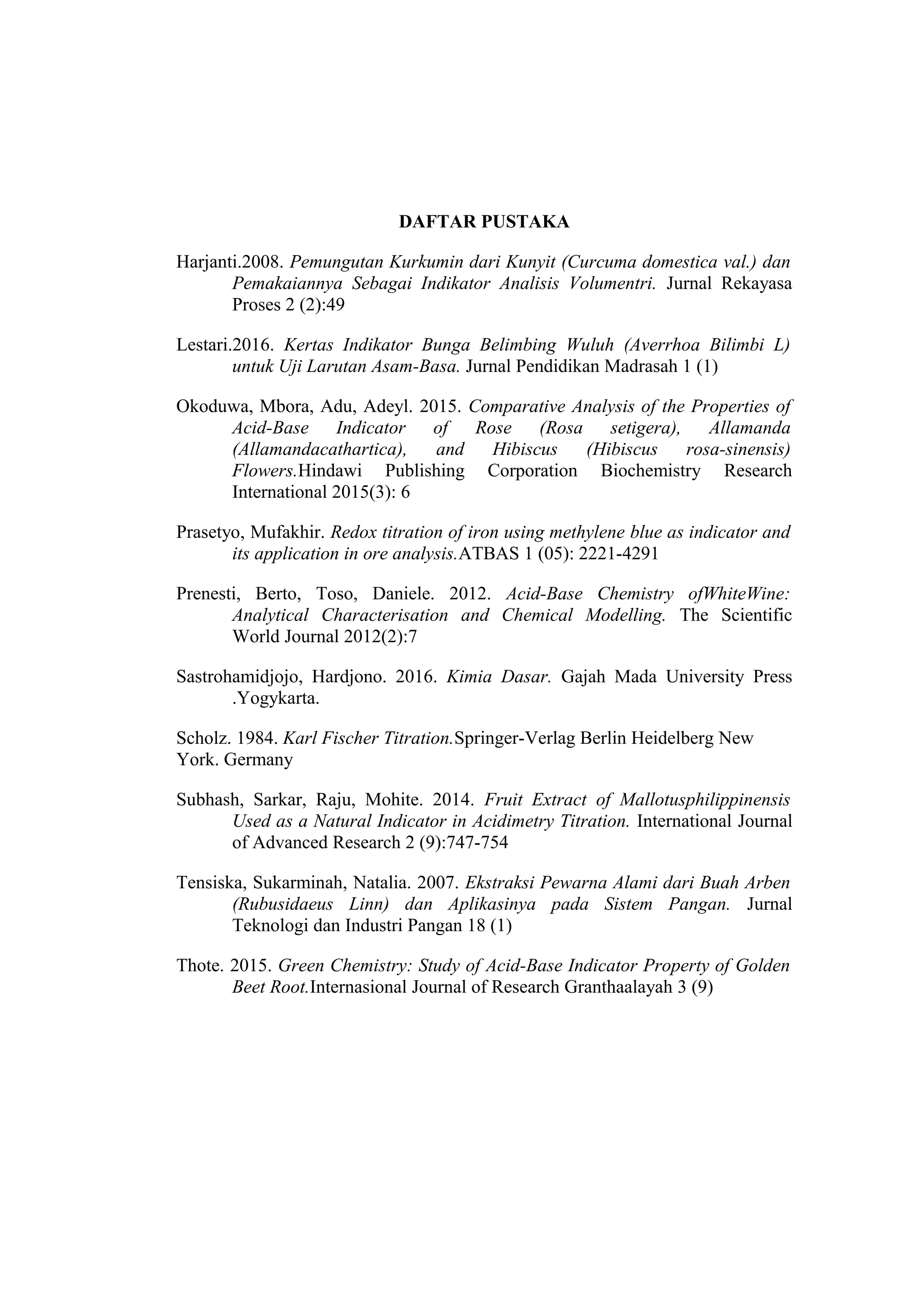 Laporan praktikum teklab 1 asam basa | DOC