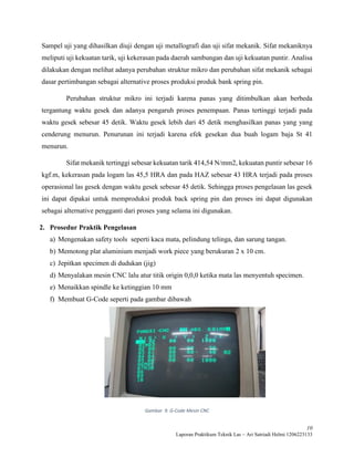 Laporan Praktikum Teknik Las Ari Satriadi Helmi (Teknik Mesin Universitas Indonesia) | PDF