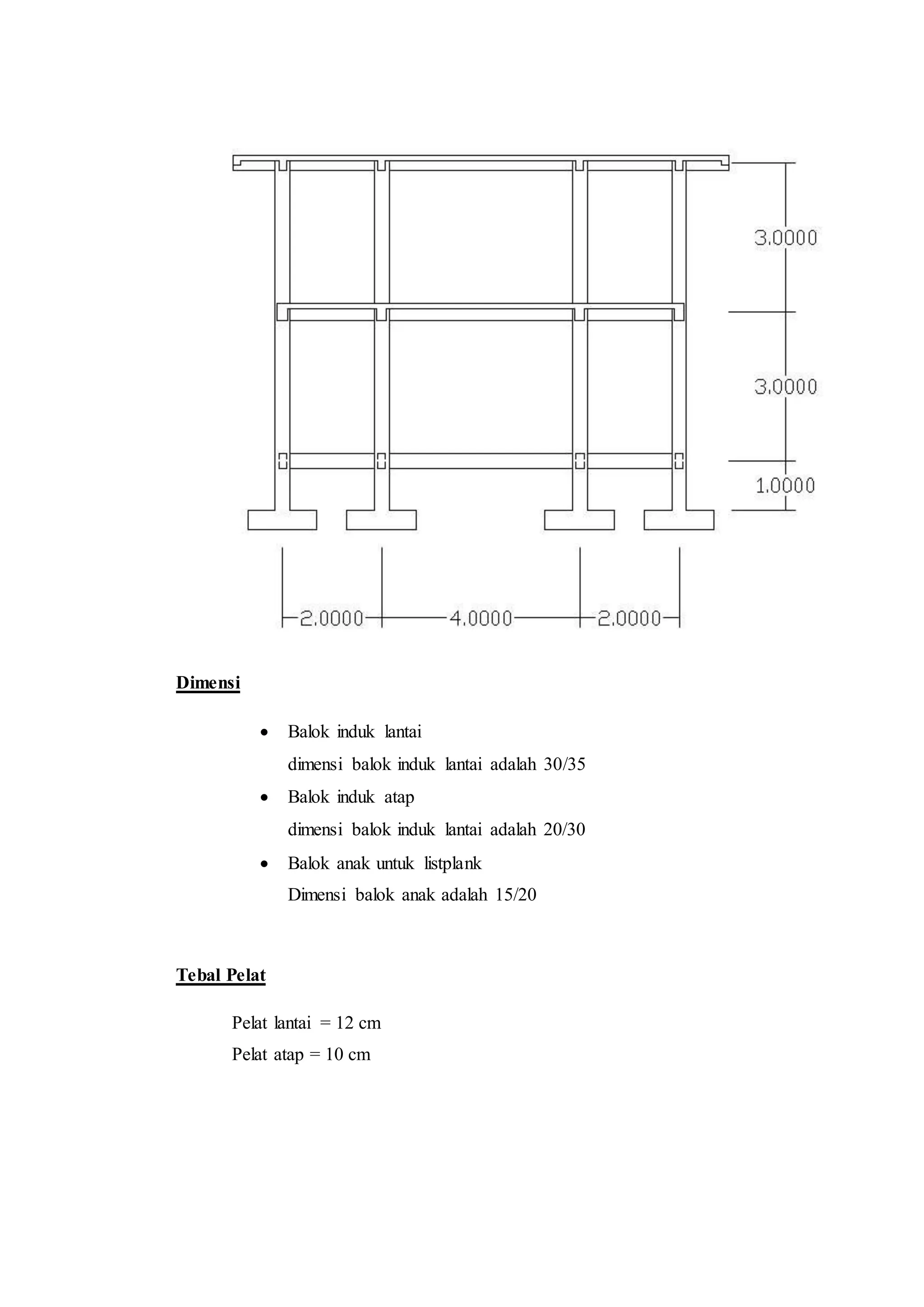 Laporan prancangan struktur | DOCX