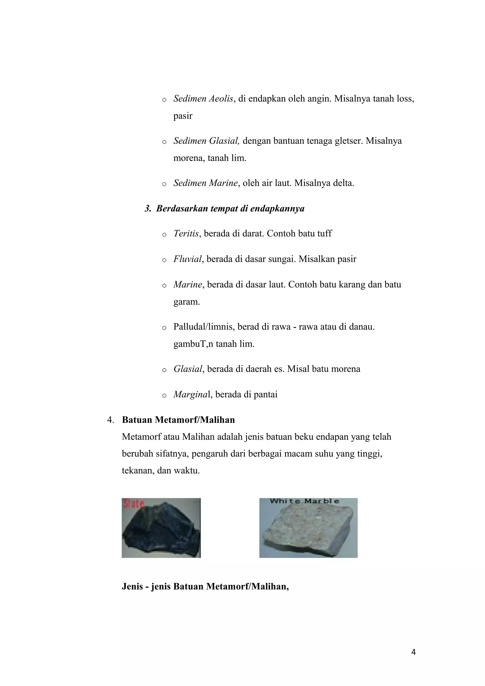 Laporan pratikum identifikasi batuan, tata surya, keranjang takakura dan pencemaran lingkungan | DOC