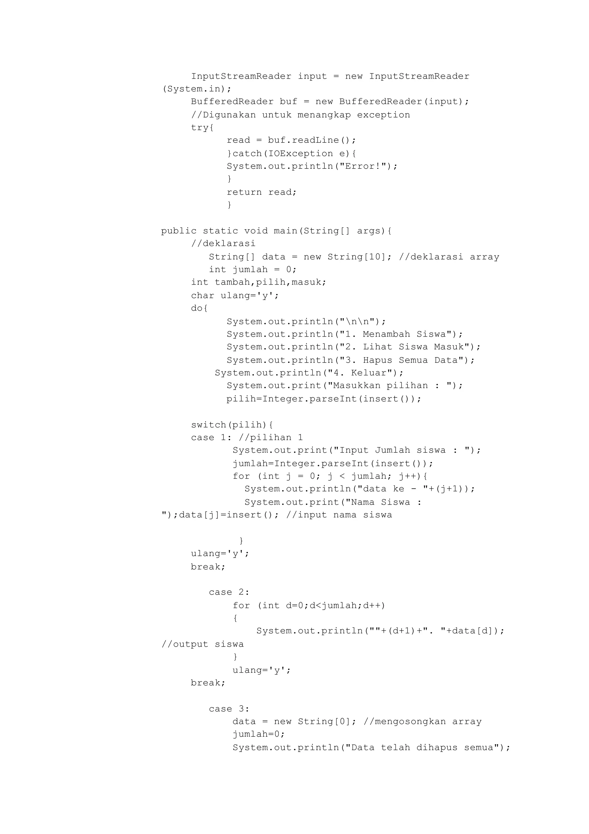 Laporan PBO pratikum 2 | DOCX