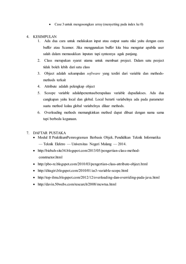 Laporan PBO pratikum 2 | DOCX