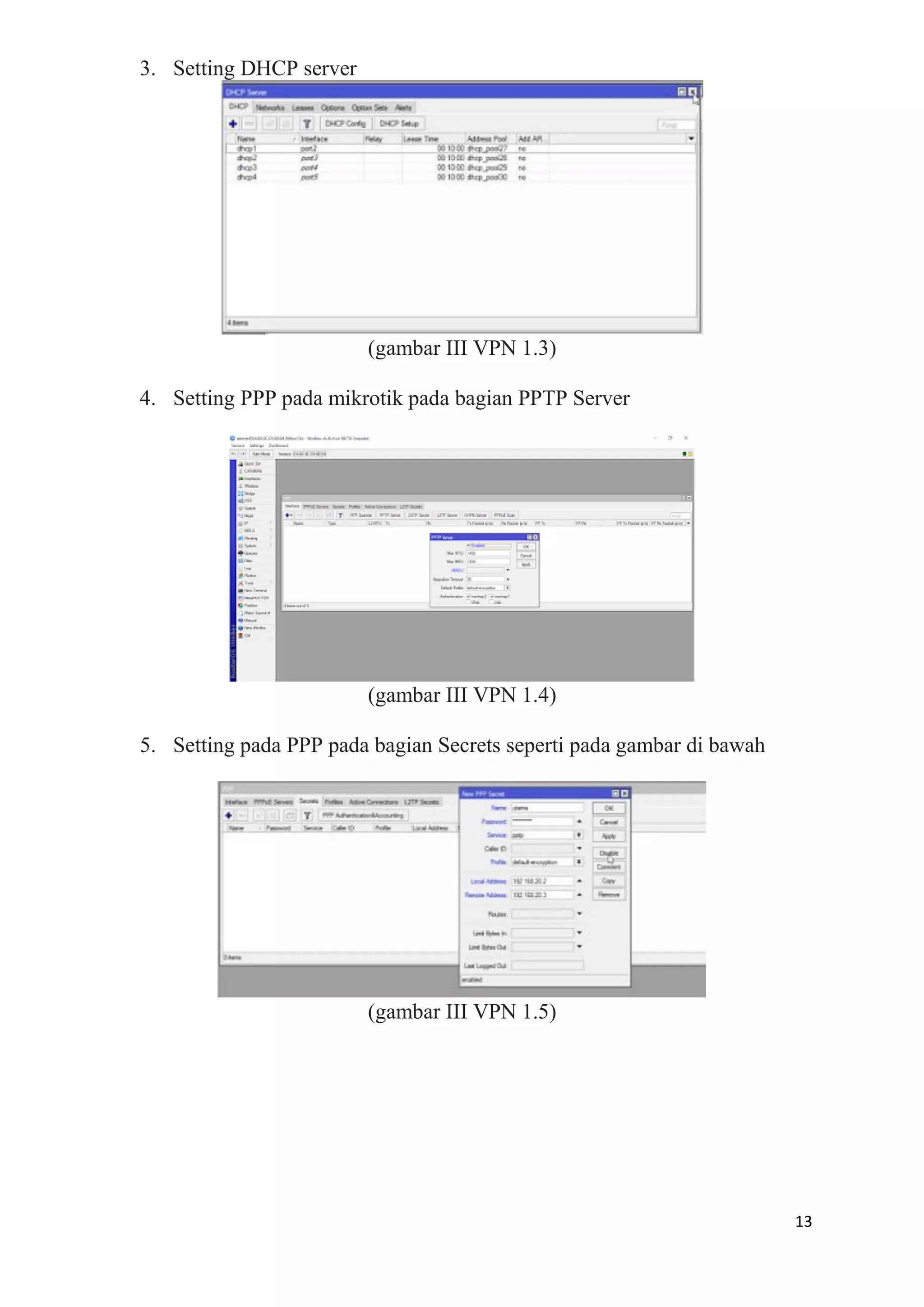 Laporan pratikum mikrotik | PDF