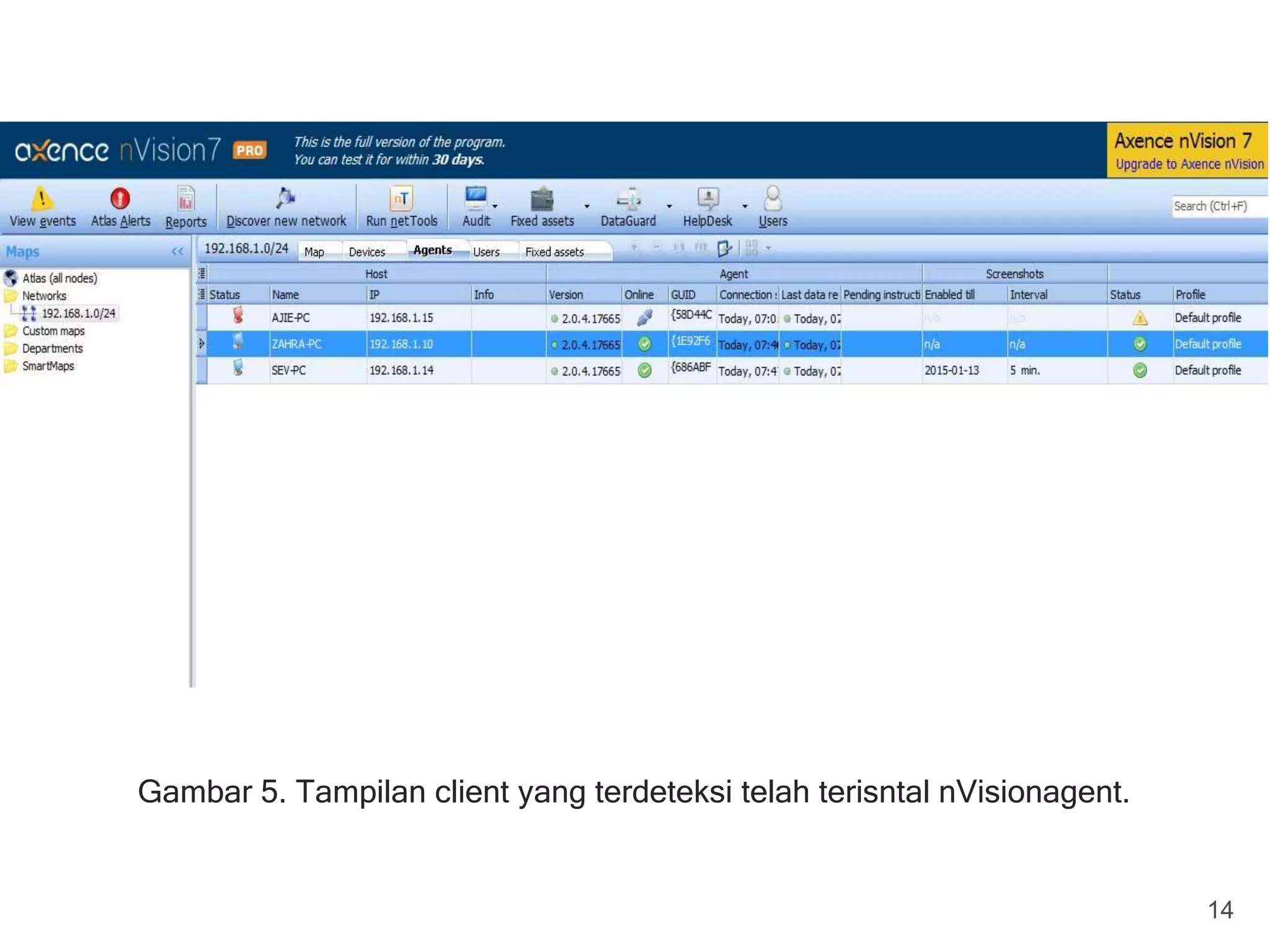 Monitoring jaringan komputer | PPTX