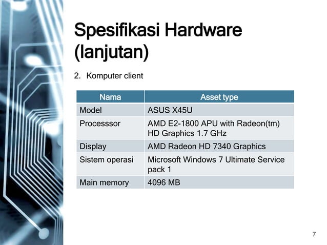 Monitoring jaringan komputer | PPTX