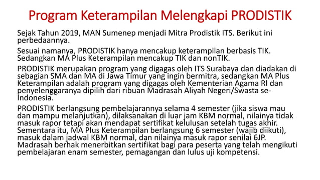 Laporan Program Keterampilan MAN Sumenep 2019-2023.pptx