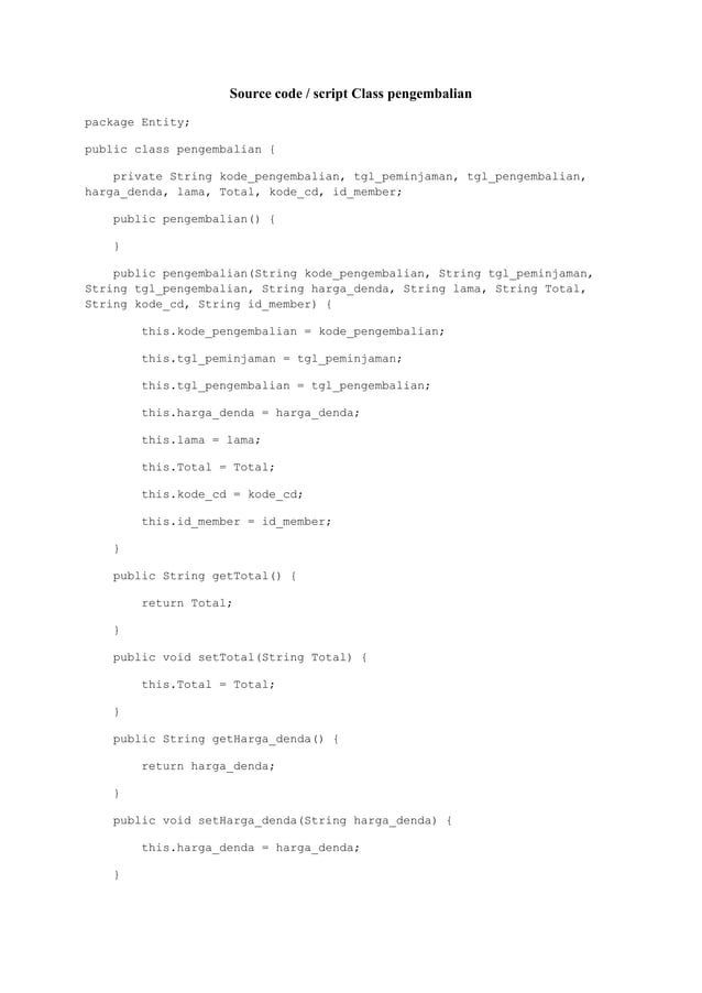 Laporan Final Project - Aplikasi Sistem Informasi Rental CD - Netbeans | PDF
