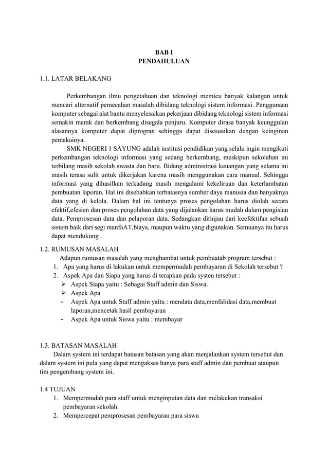 Laporan projectweb usm | PDF
