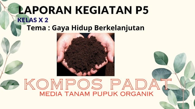 kompos padat kotoran sapi (pupuk kandang) | PPT