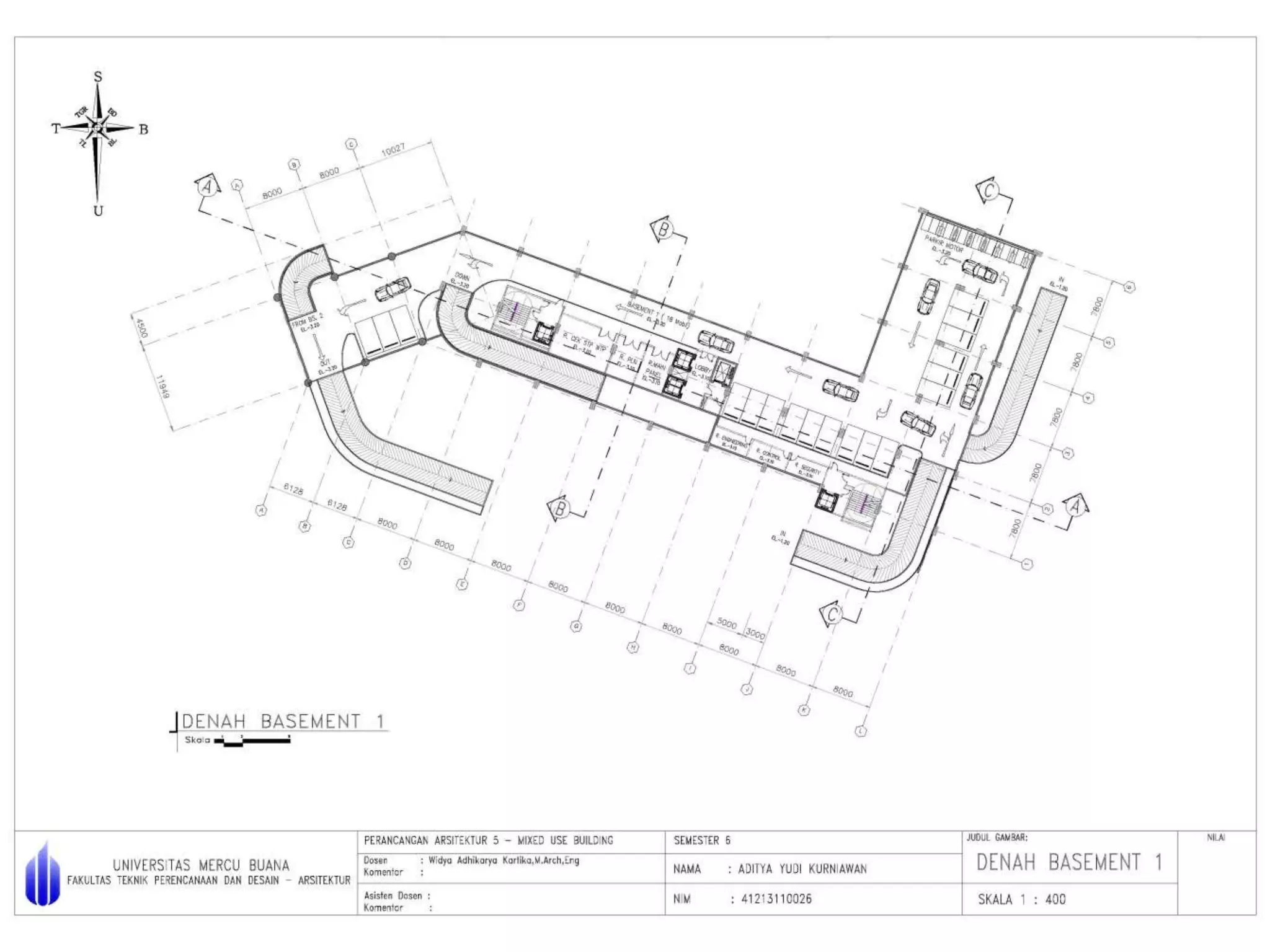 MIXED USED BUILDING (APARTEMENT & SCHOOL) | PPTX