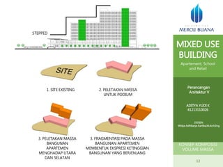 MIXED USED BUILDING (APARTEMENT & SCHOOL) | PPTX
