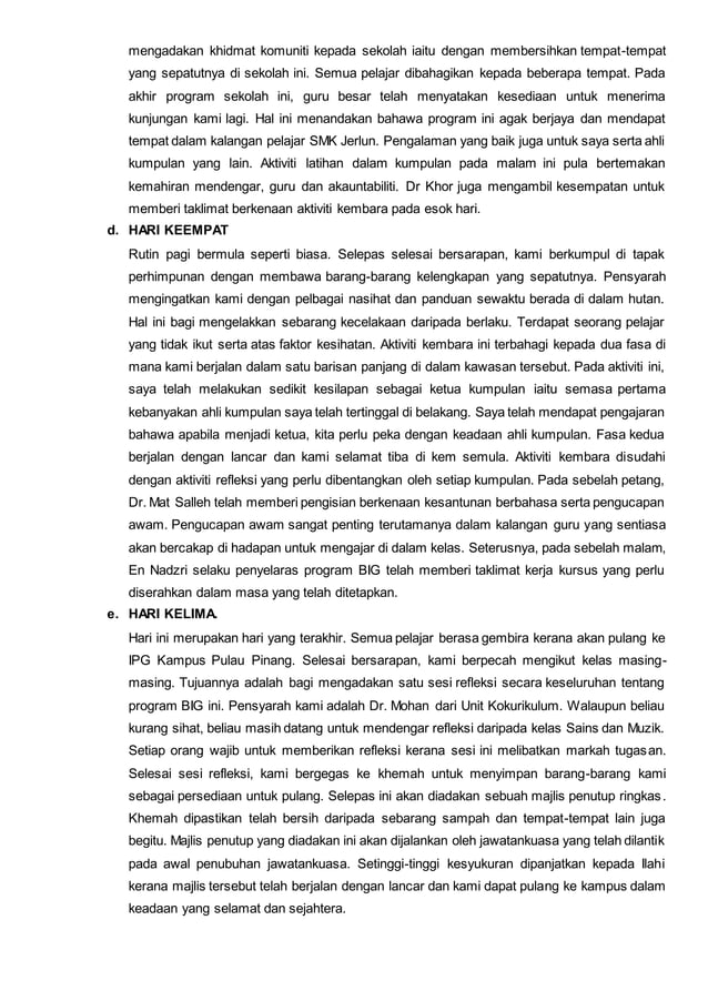 Laporan Reflektif MPU3112: Bina Insan Guru | DOCX