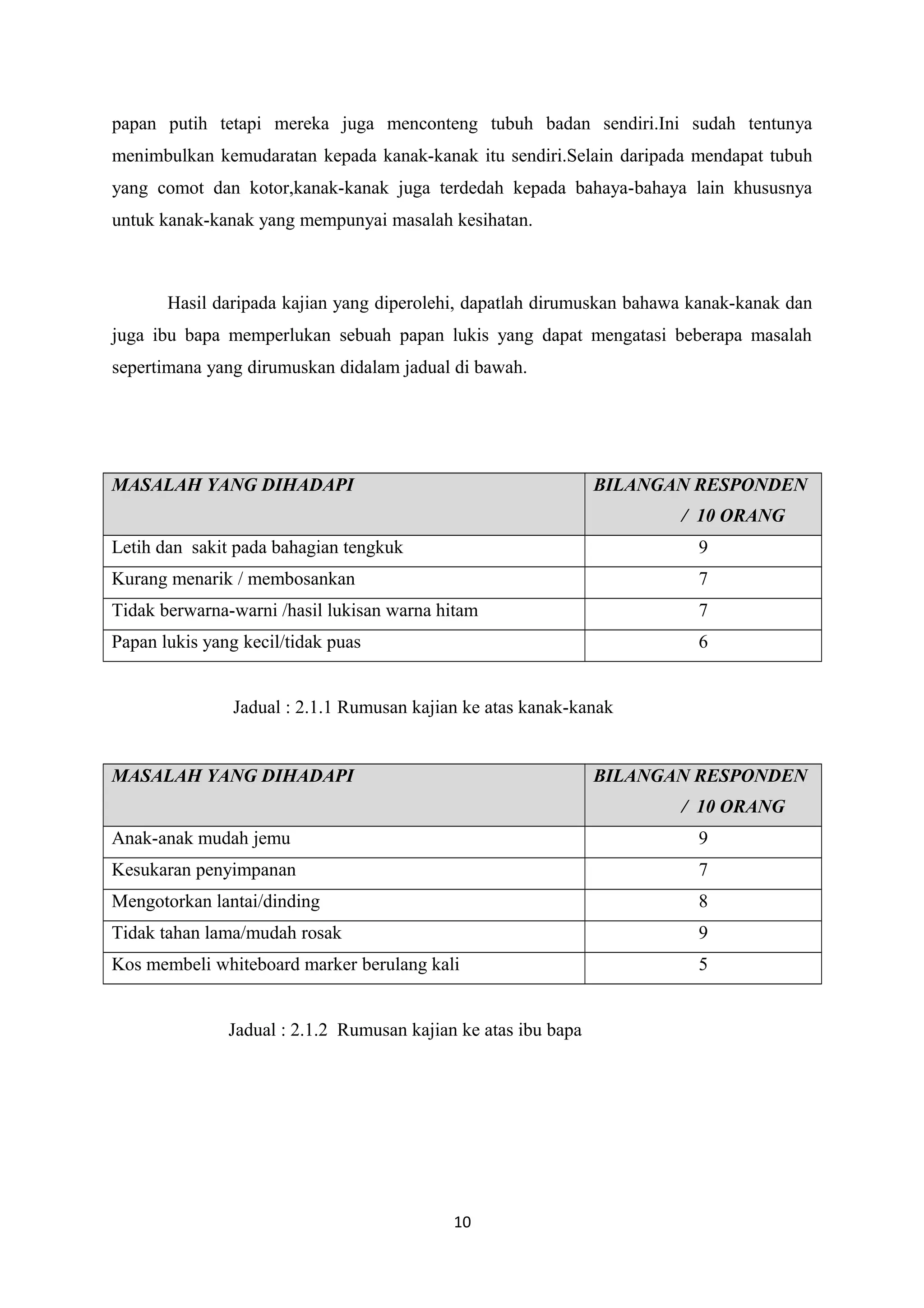 Laporan reka bentuk magic drawing board | PDF