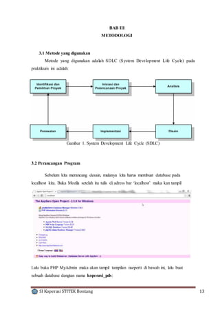 laporan praktikum rekayasa software php dan mysql | DOC