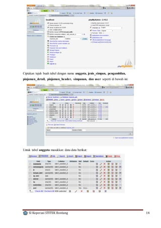 laporan praktikum rekayasa software php dan mysql | DOC