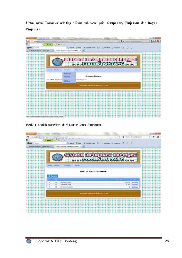 laporan praktikum rekayasa software php dan mysql | DOC
