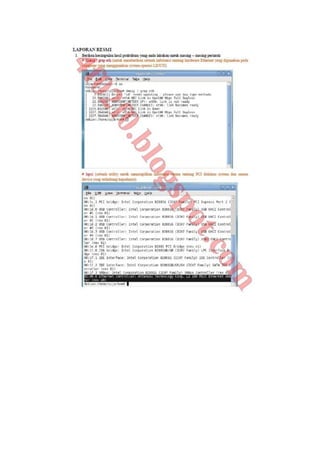 LAPORAN RESMI (LINUX NETWORKING) | PDF