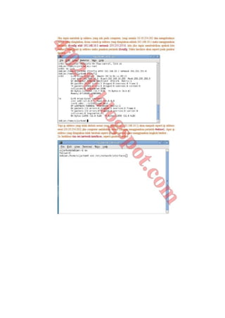 LAPORAN RESMI (LINUX NETWORKING) | PDF