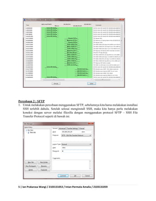 Laporan resmi ftp , sftp , ftps | PDF