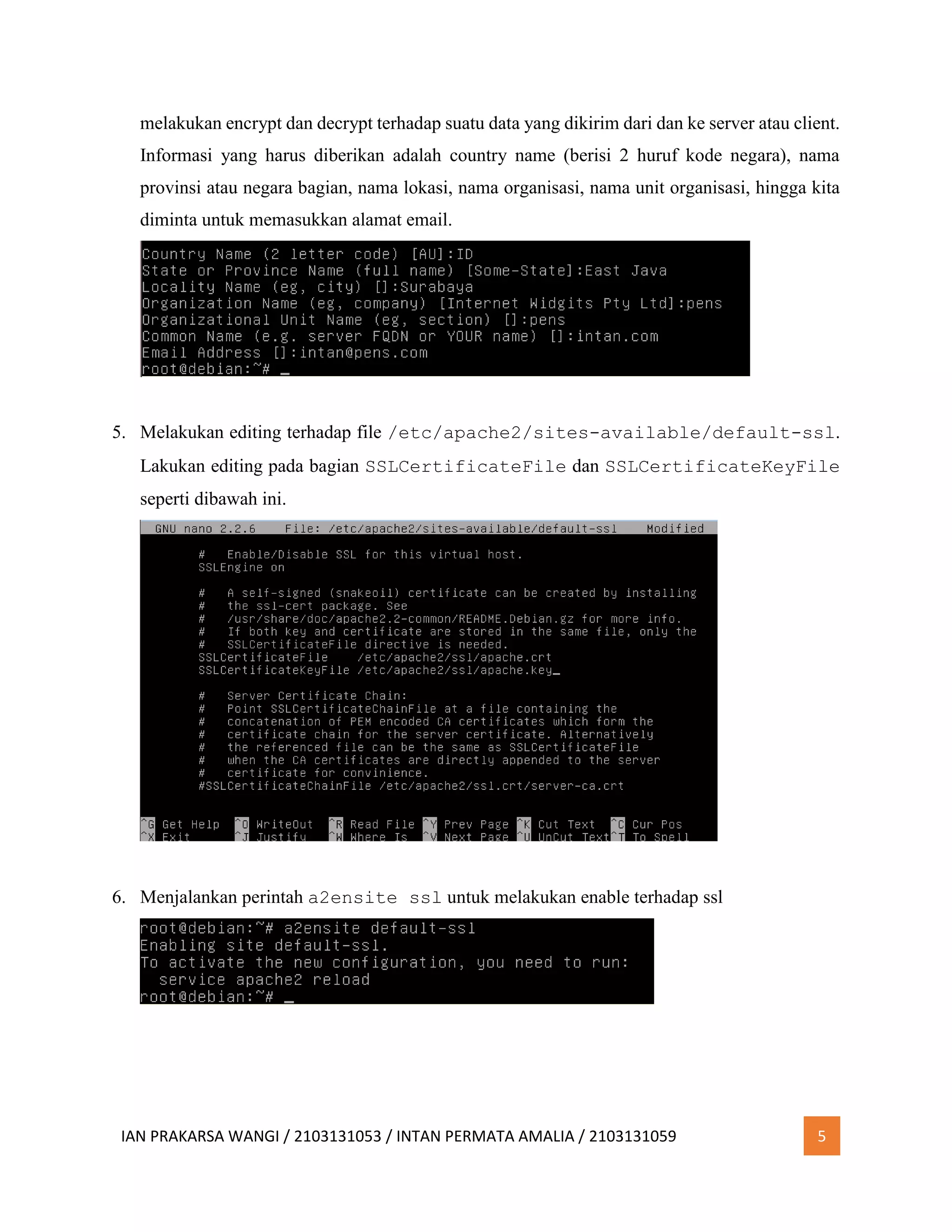 Laporan resmi HTTP dan HTTPS | PDF