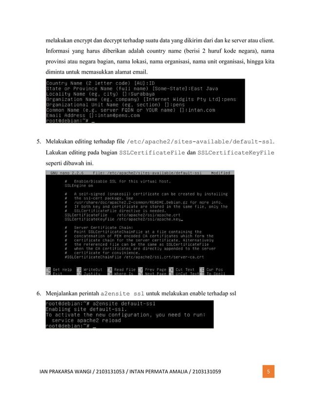 Laporan resmi HTTP dan HTTPS | PDF