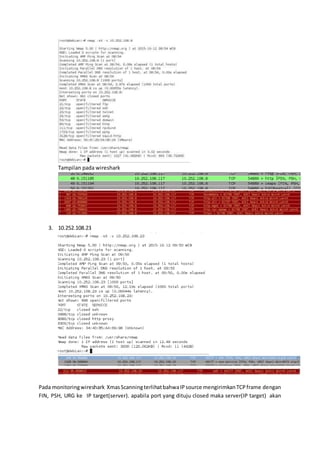 Laporan Resmi Nmap dan Hping | DOCX