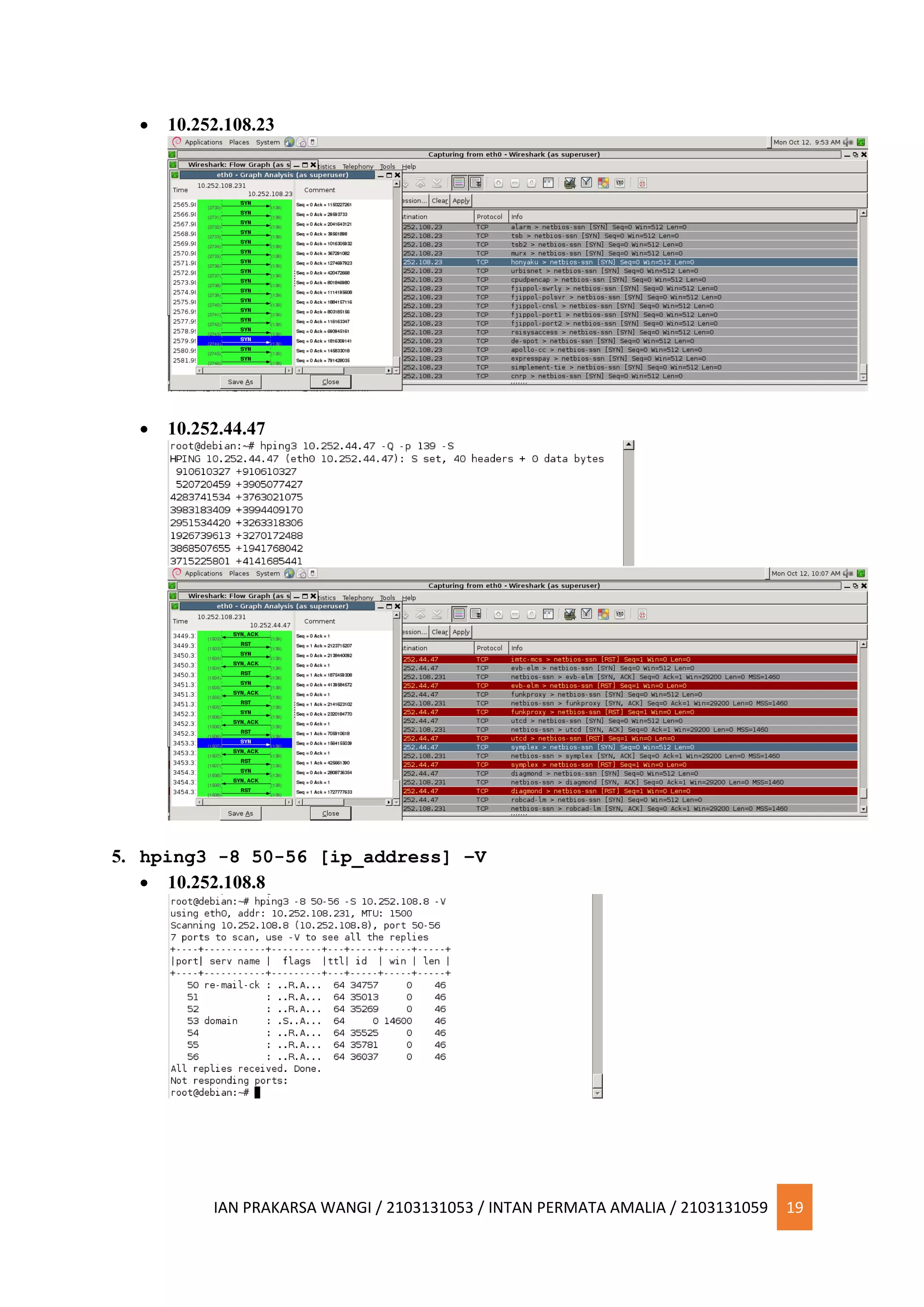 Laporan resmi keamanan nmap dan hping | PDF