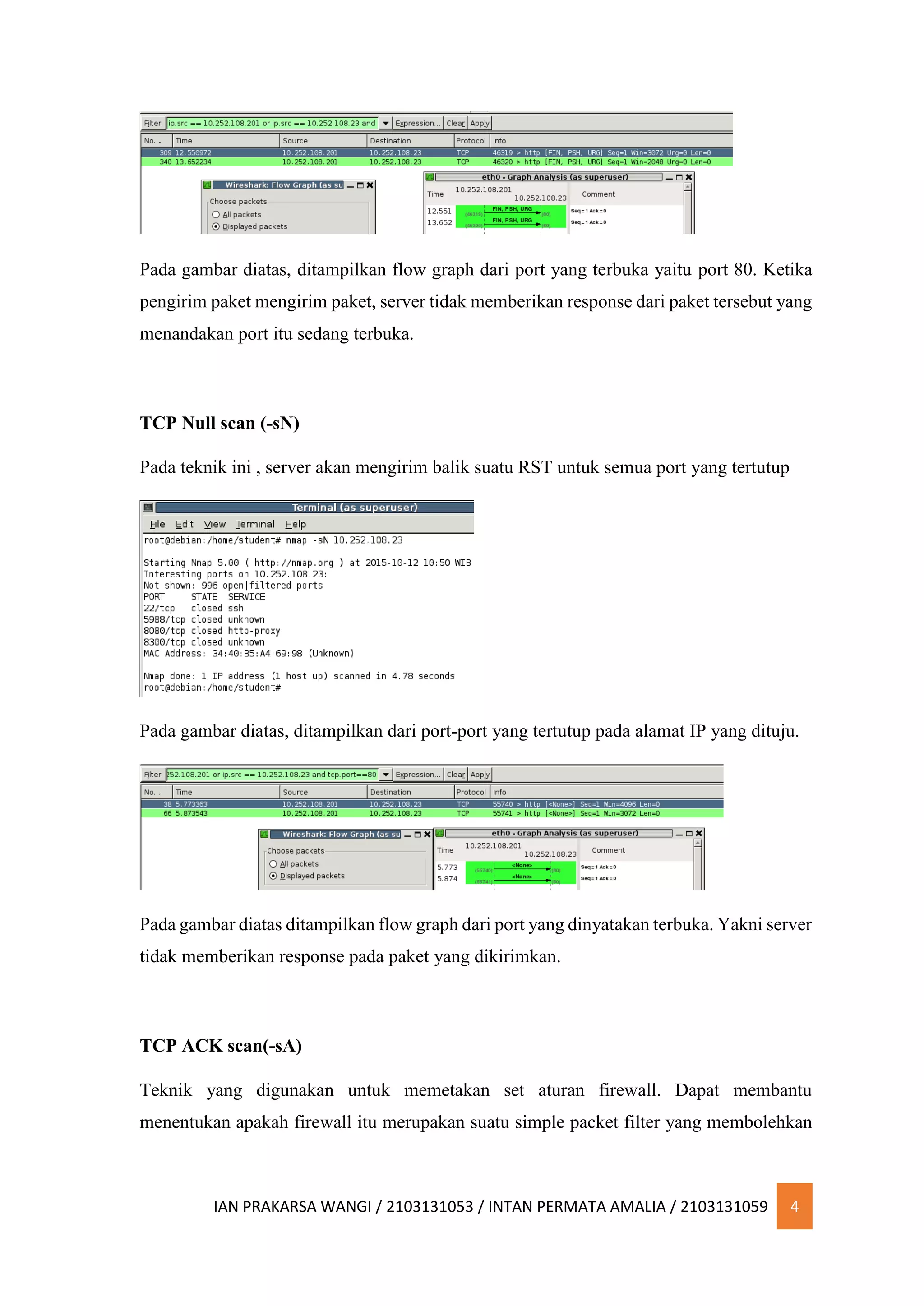 Laporan resmi keamanan nmap dan hping | PDF