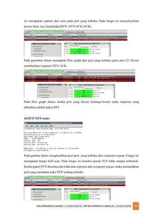 Laporan resmi keamanan nmap dan hping | PDF