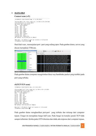 Laporan resmi keamanan nmap dan hping | PDF