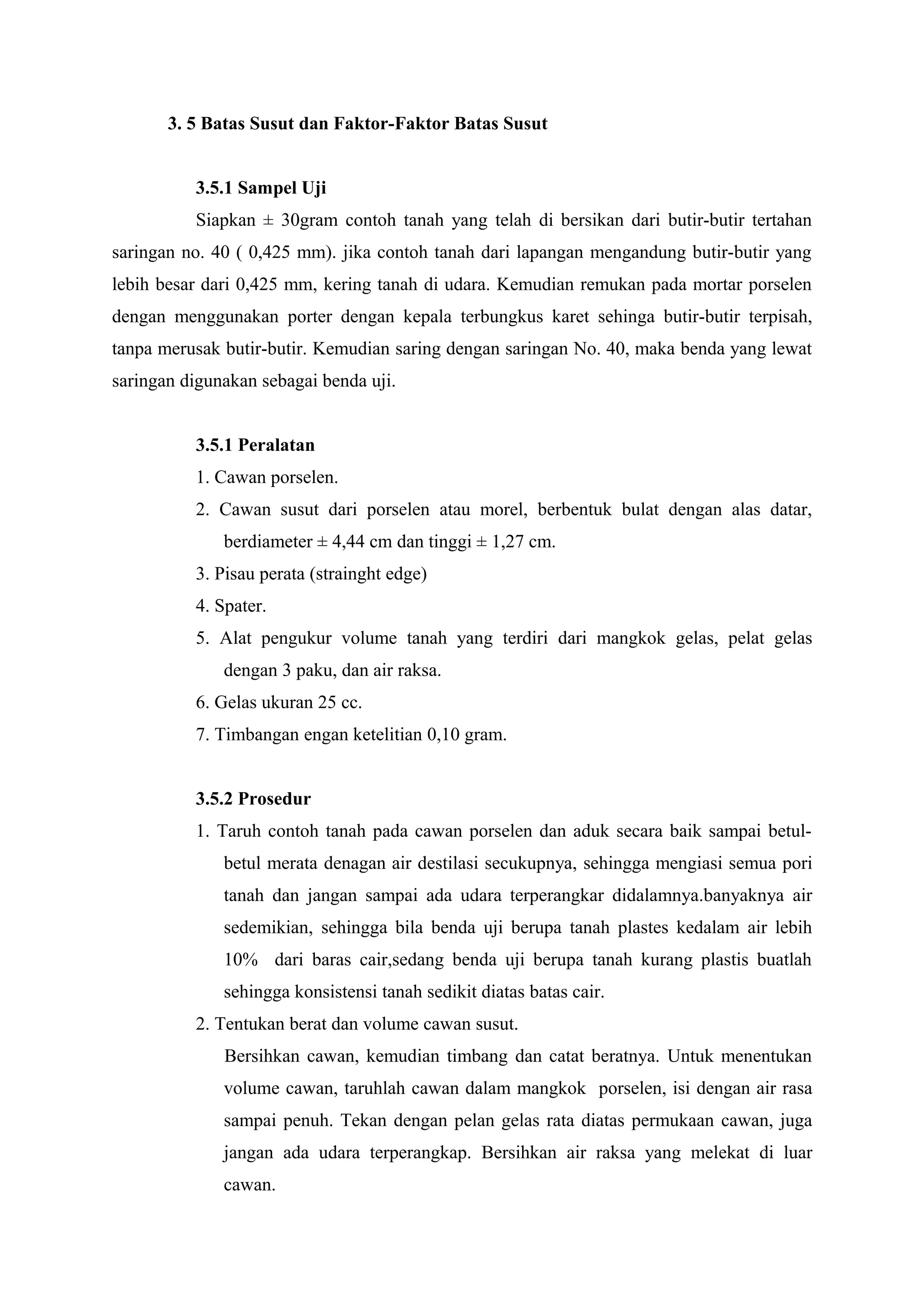 Laporan resmi Mekanika Tanah | DOC