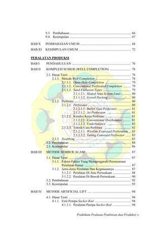Laporan resmi paktikum peralatan pemboran dan produksi.output | PDF