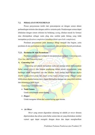 Laporan resmi paktikum peralatan pemboran dan produksi.output | PDF