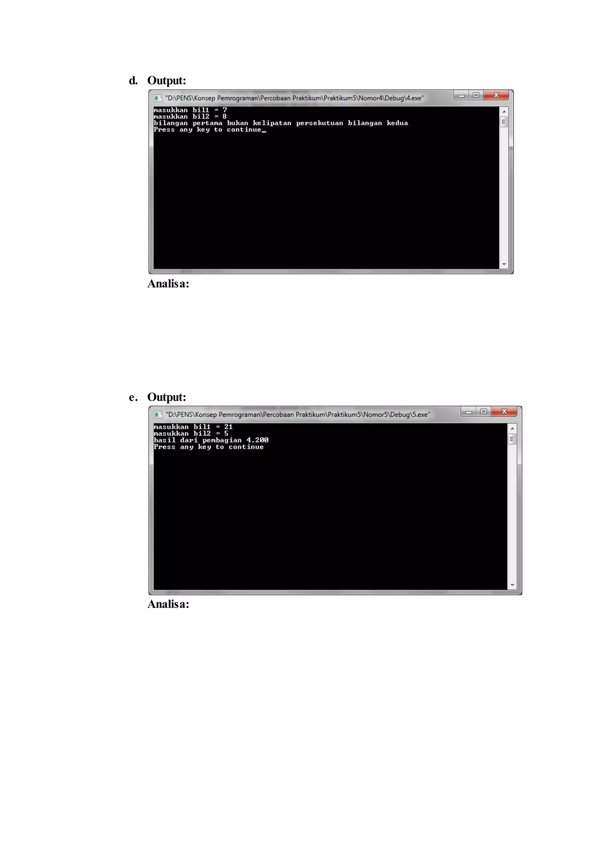 OOP - Decision: If & If..Else