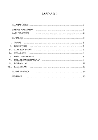 Laporan Resmi Praktikum Biologi Peristiwa Plamolisis dan Deplasmolisis | DOCX
