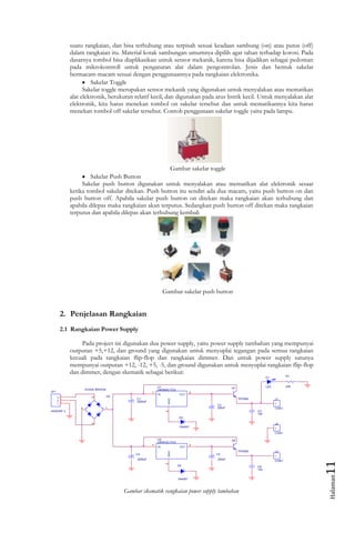 Laporan resmi project akhir elnika dasar | DOCX