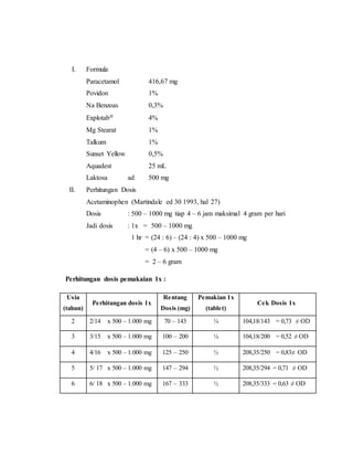 Laporan resmi tablet pct granulasi basah | DOCX