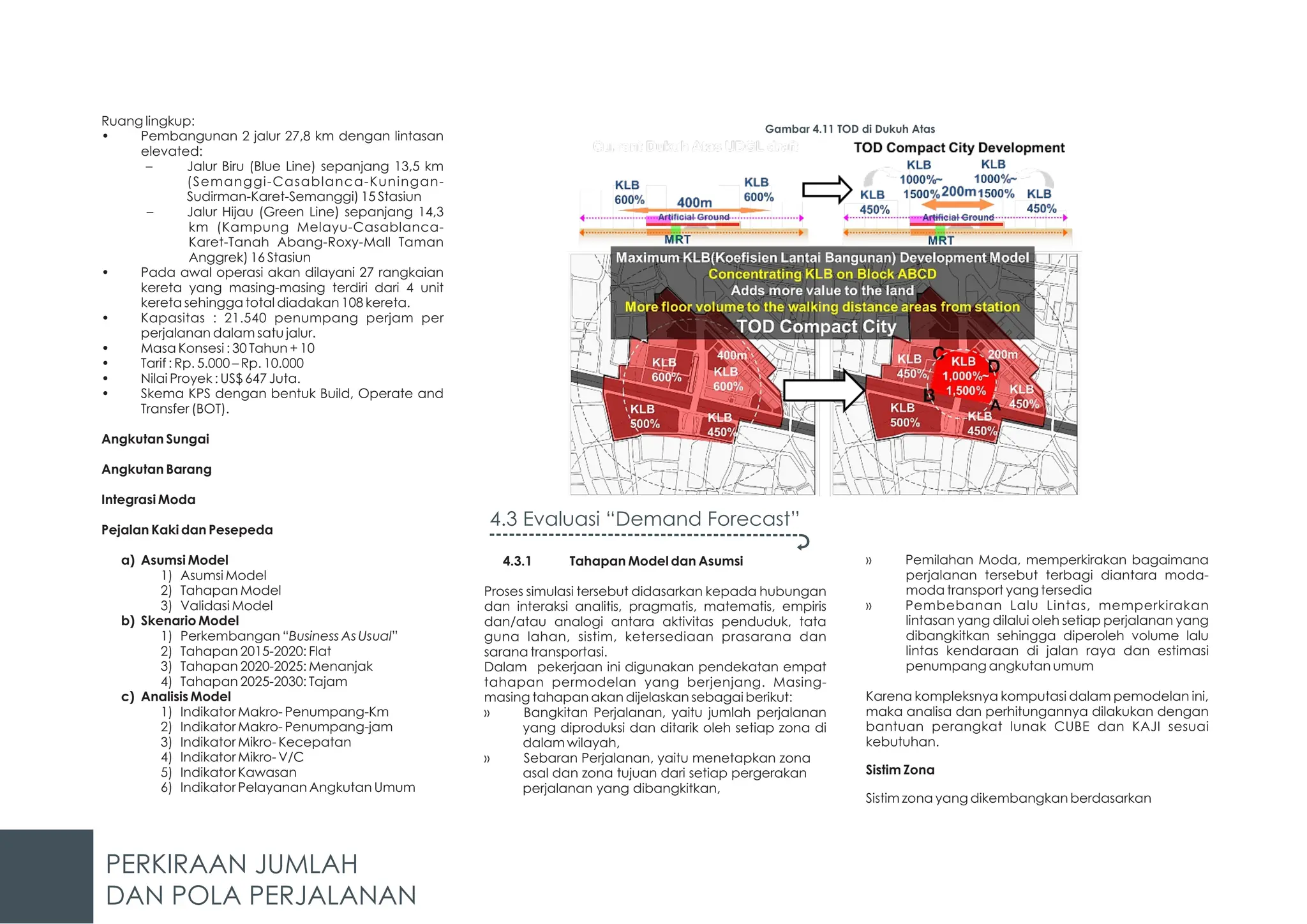 Rencana Induk Transportasi Jabodetabek (RITJ) | PDF