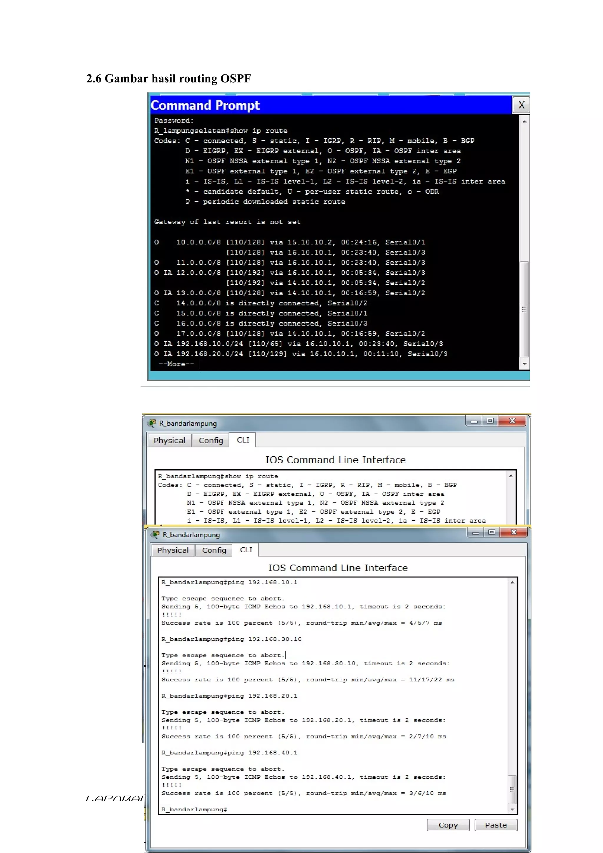 Laporan routing ospf | DOC