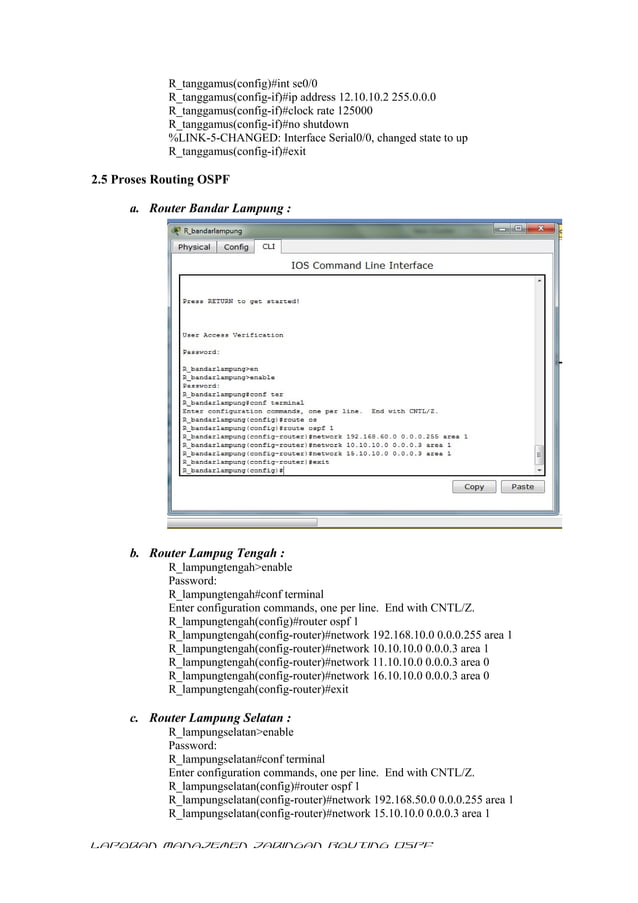 Laporan routing ospf | DOC