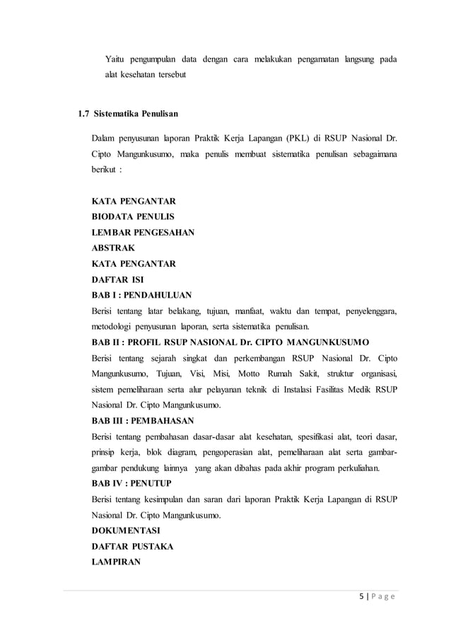 RSUP NASIONAL Dr. CIPTO MANGUNKUSUMO | DOCX
