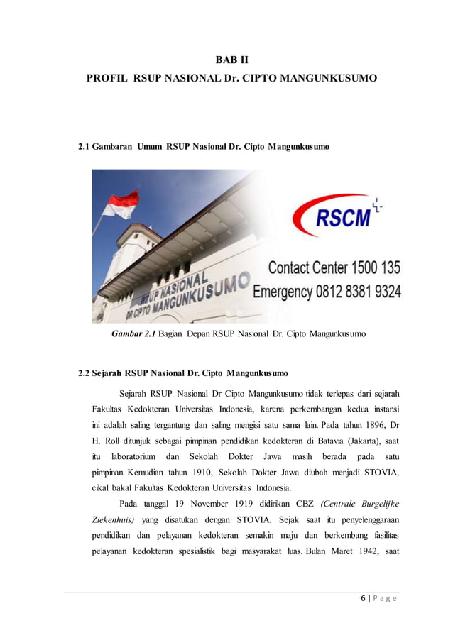 RSUP NASIONAL Dr. CIPTO MANGUNKUSUMO | DOCX