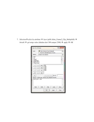 Laporan teknik pemetaan landuse | PDF