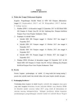 Laporan sekolah model | PDF