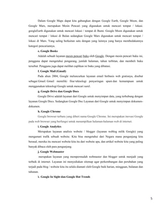 Makalah Inovasi Produk Google | DOCX