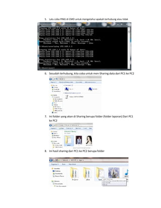 Laporan sharing remote data sri n dan dita d xi tkj 3 | PDF