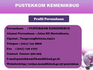 Laporan Sidang ( Prakerin at PUSTEKKOM ) | PPT